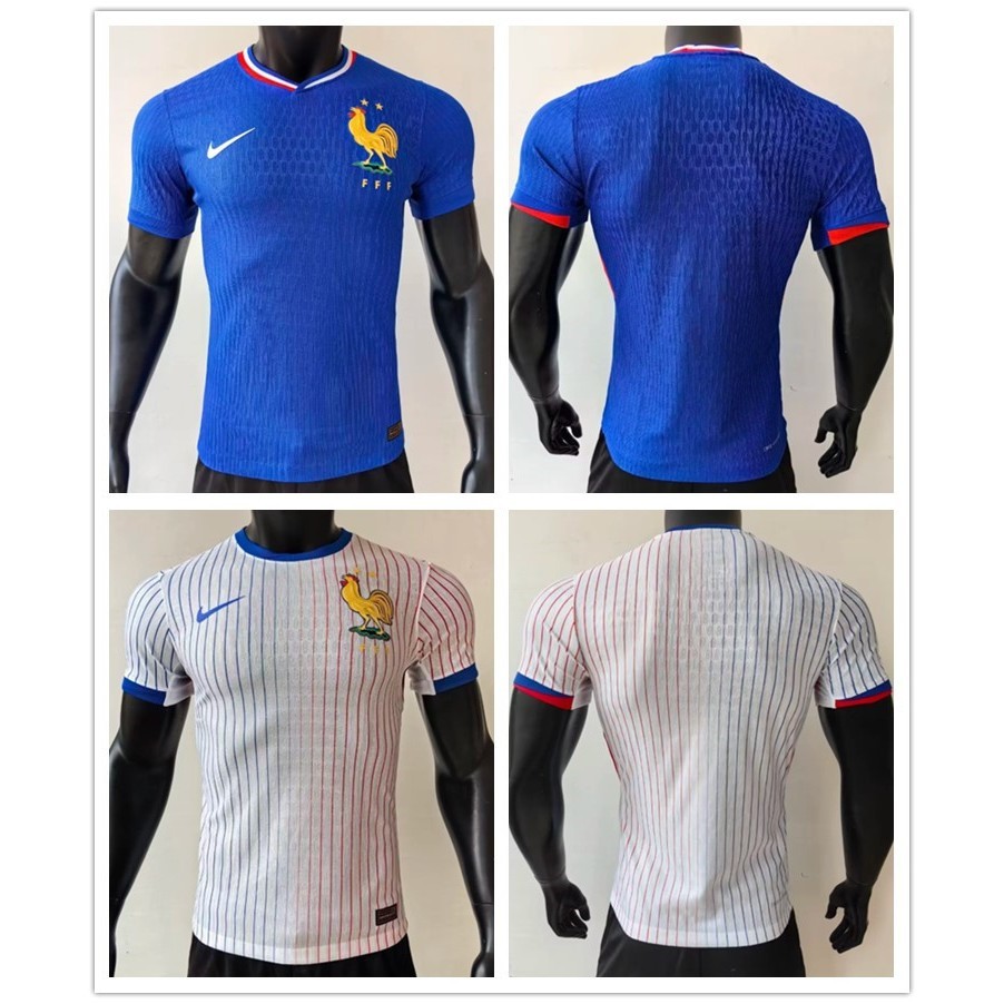 in stock New 2024 2025 France FFF football jersey player version ...