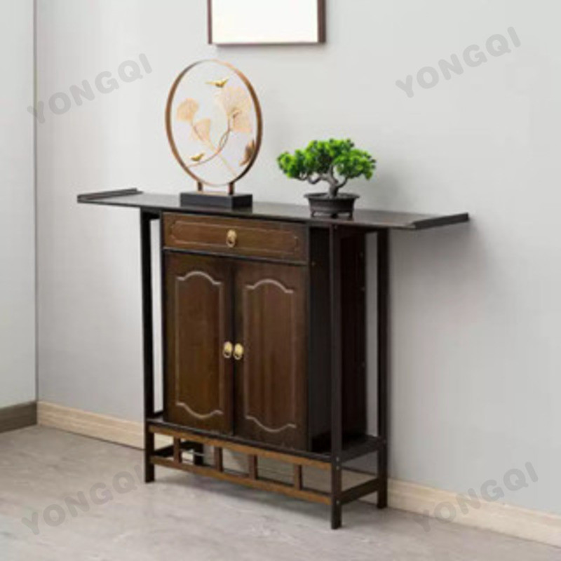 Buddha Altar Cabinet Solid Wood Foyer Offering Incense Living Room Bar ...