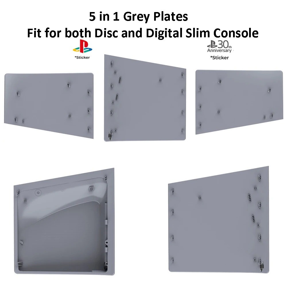 Limited Edition Grey Custom Replacement Faceplates with Logo Skin &30th ...