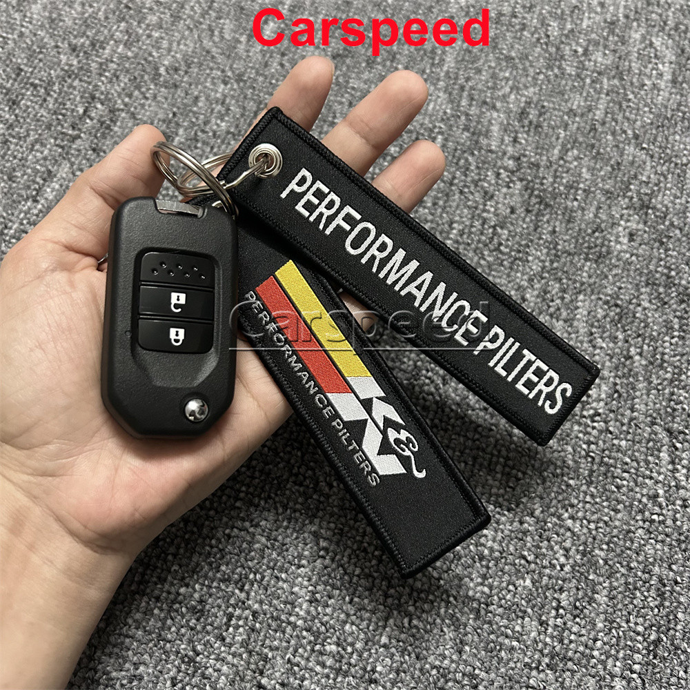 Universal Car Key Chian Ring Holder Mugen STI TRD RALLIART Bride Nylon ...