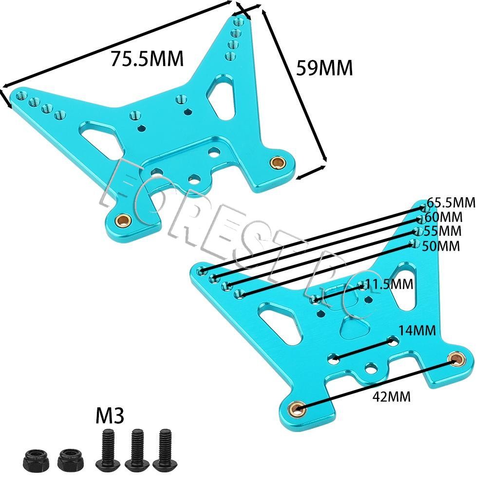 TT-02B Aluminum Steering Set Dog Bone Drive Shaft Swing Arm Bumper ...