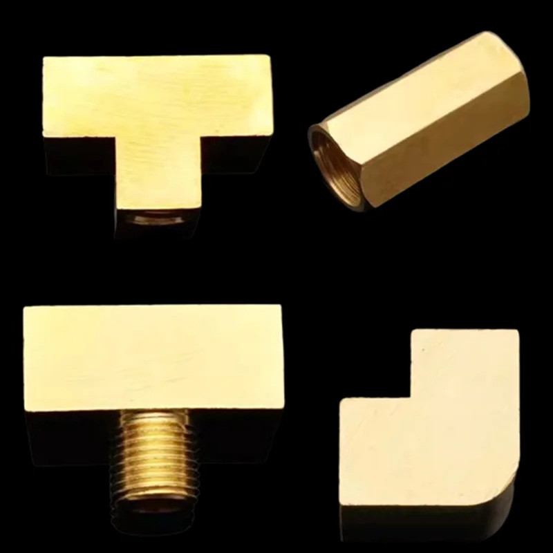 M8 M10 1/8'' BSP Compression Fitting | 2/3-Way Male Female Ferrule Tube ...