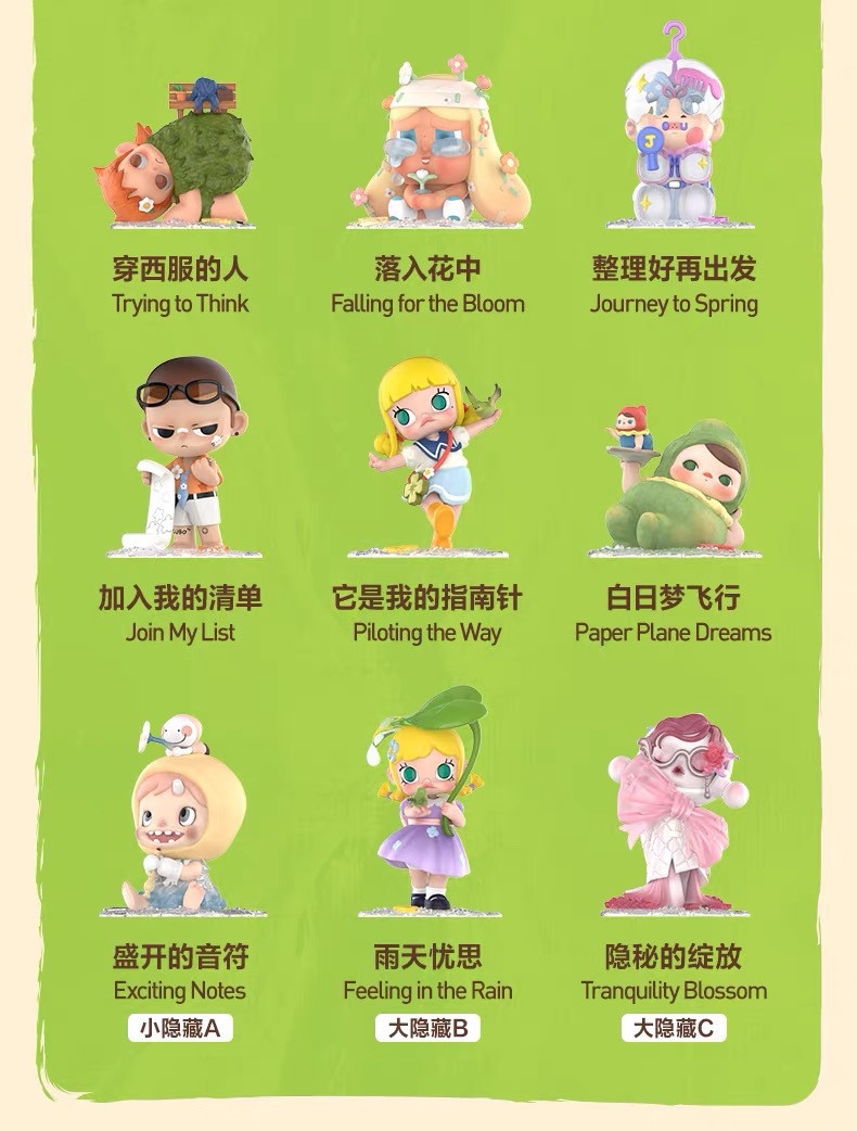 hand in hand Series Blind Box Cute Figures Dimoo Skullpanda Labubu ...