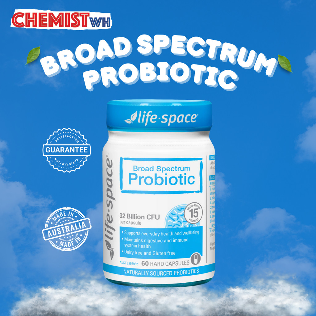 LIFESPACE Probiotic Broad Spectrum (60 capsules) | Shopee Singapore