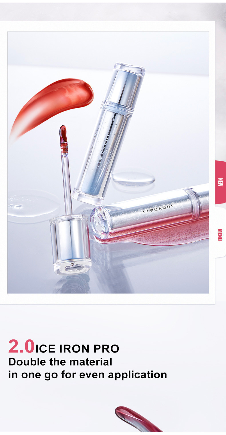 [86% Lip Care Essence] Judydoll 橘朵 Ice Iron Essence Mirror Lip Glaze ...