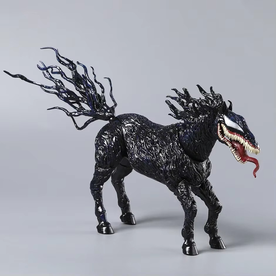 Venom Horse Action Figure Venom Last Dance Character Animated Joint ...