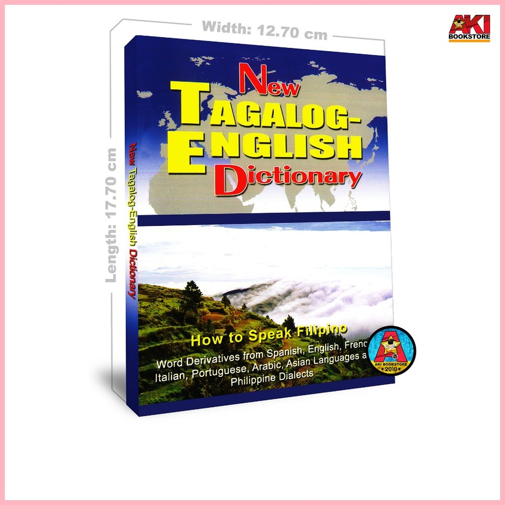 AUTHENTIC New Tagalog-English Dictionary 2014 How to Speak Filipino ...