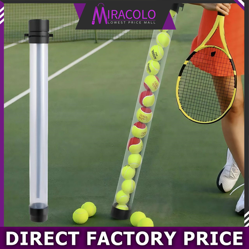 Tennis Ball Collector Tube Colaxi Pickleball Pick Up Tube Tennis Ball ...