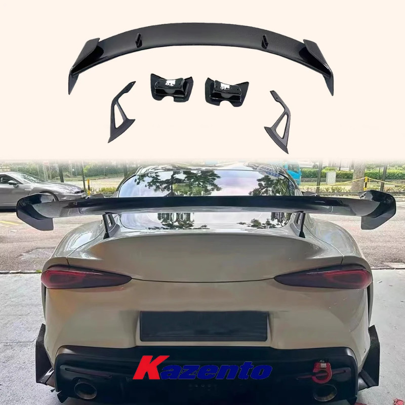 For Toyota Supra A90 Only AD Style Carbon Fiber Rear Trunk GT Spoiler ...