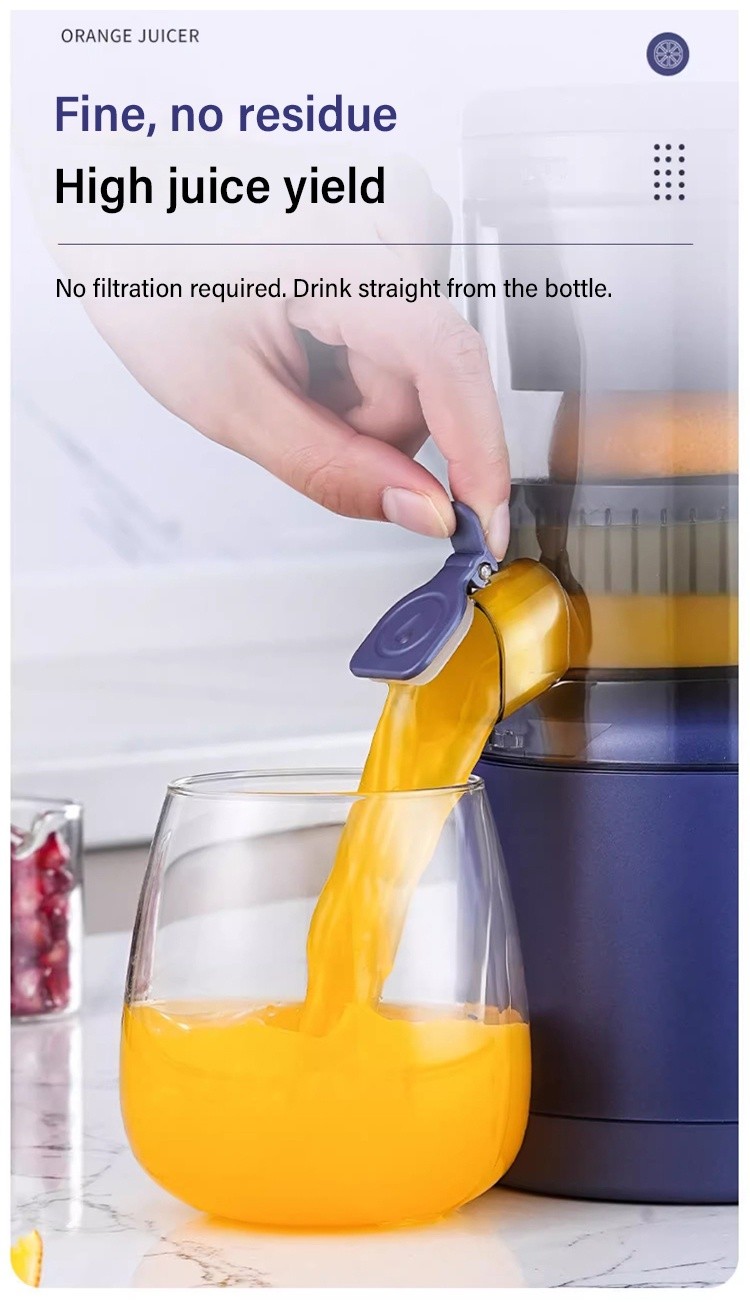 【HOT】【High juice yield/no waste】Wireless Juicer Portable Orange ...