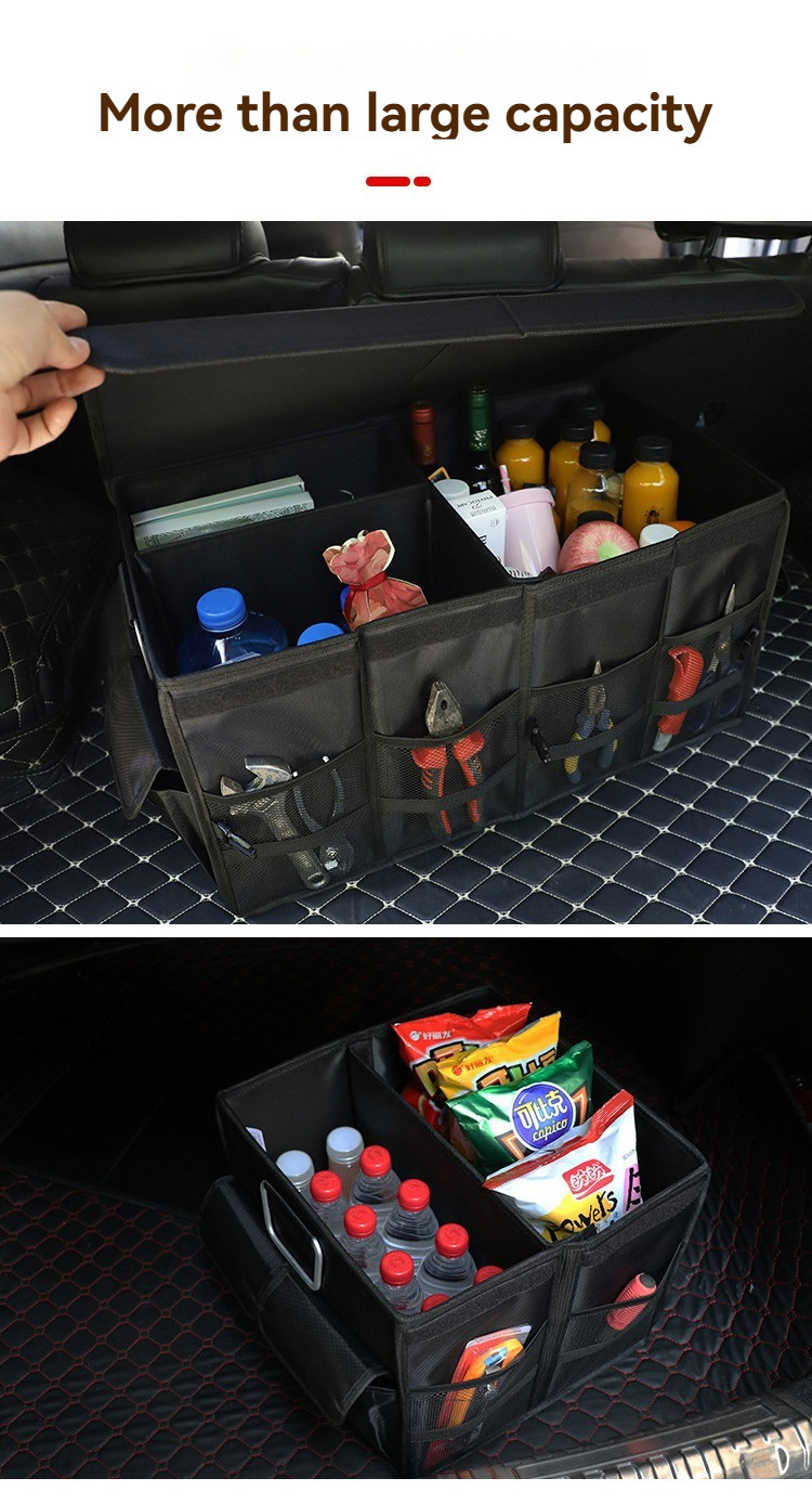 Foldable Trunk Storage Box Car Waterproof Storage Bin Outdoor Storage ...