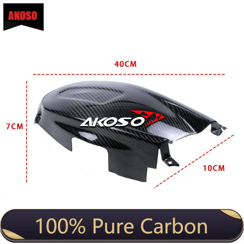 100% Full Dry Carbon Fiber Engine Cover Guad Fairing Motorcycle Body ...