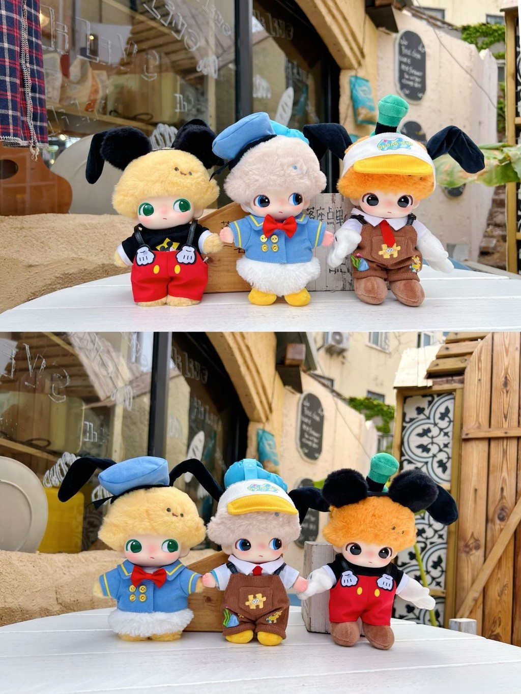 DIMOO Disney Series Clothes Donald Duck Mickey SpongeBob Set | Shopee ...
