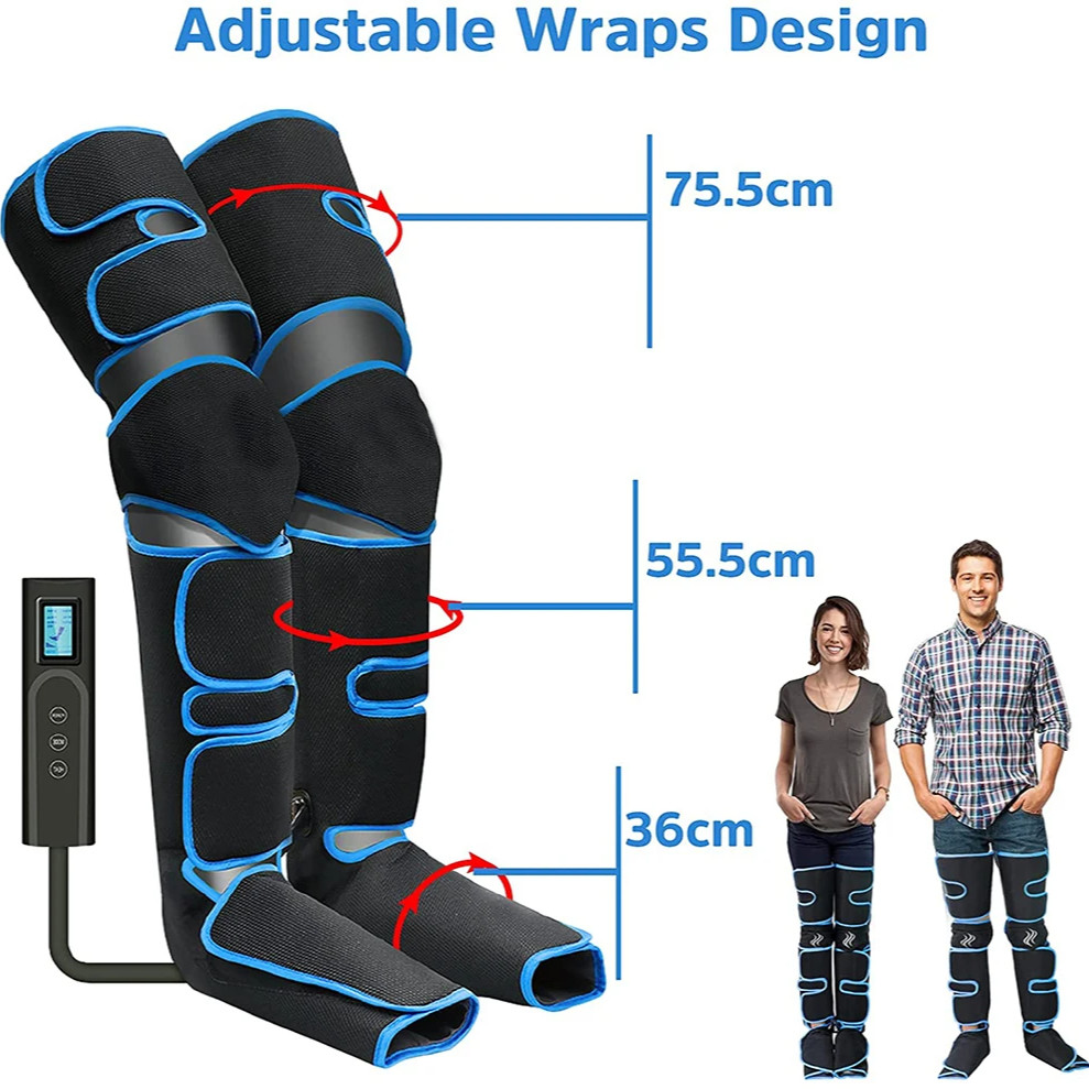 Professional Electric Leg Muscle Relaxer 6 modes Air Compression ...