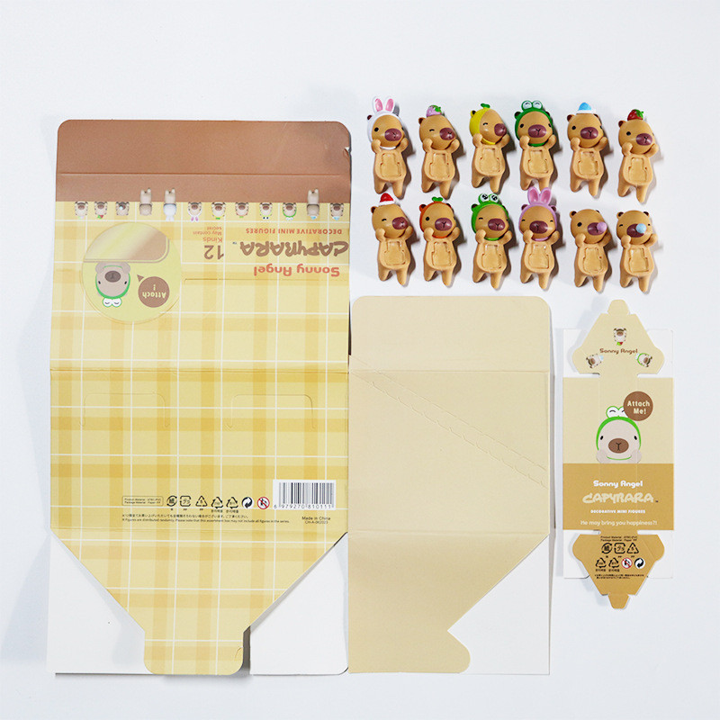 2025 New Sonny Angel Hippers Capybara Mini Figures Blind Box Cute Doll ...