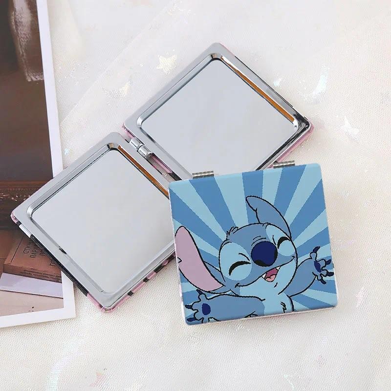 Anime Disney Lilo&Stitch Mirror Kawaii Stitch Print Makeup Mirror ...