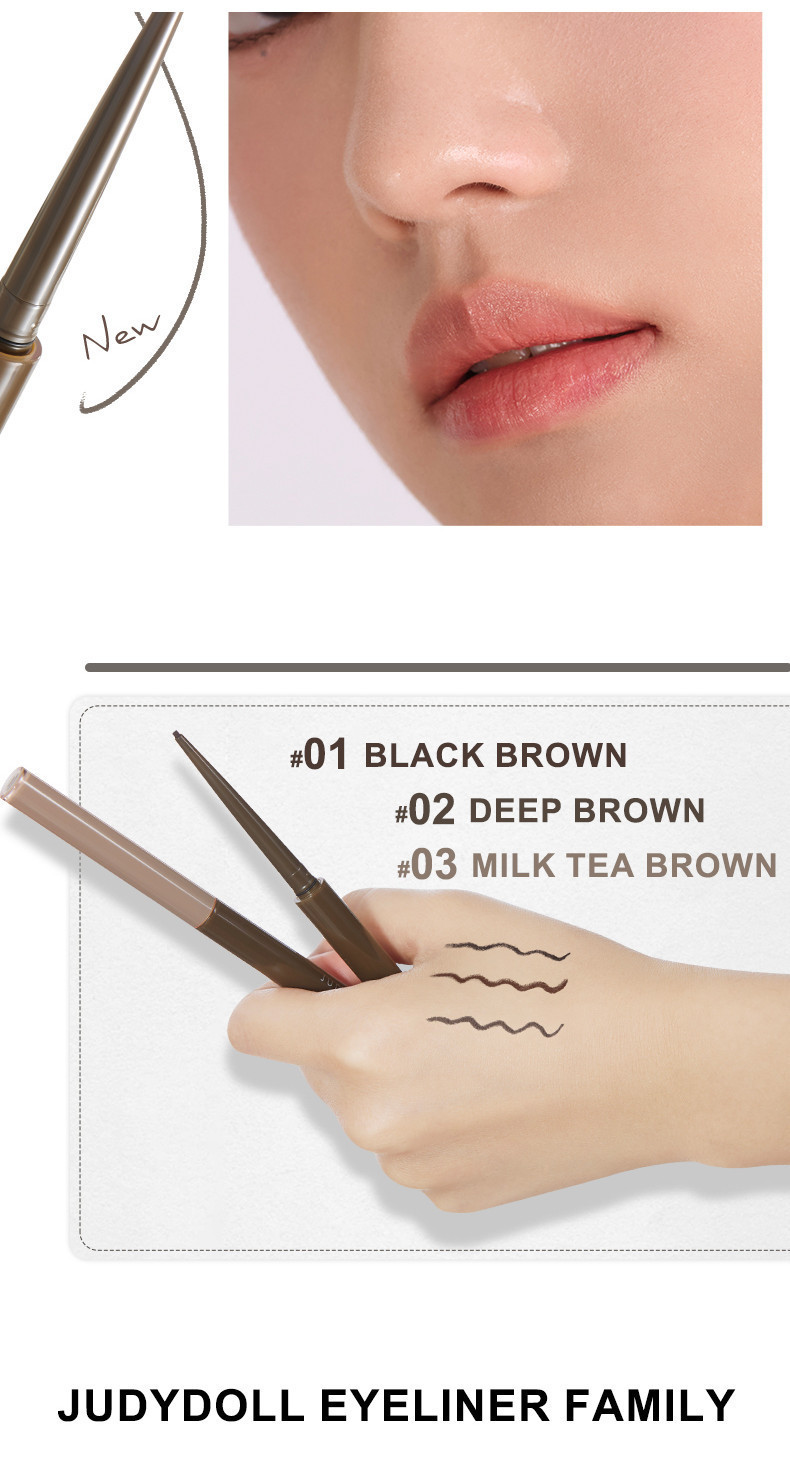 [Newbie Friendly] Judydoll 橘朵 Third Generation Eyeliner Smooth 12H Long-lasting Waterproof Pen ...