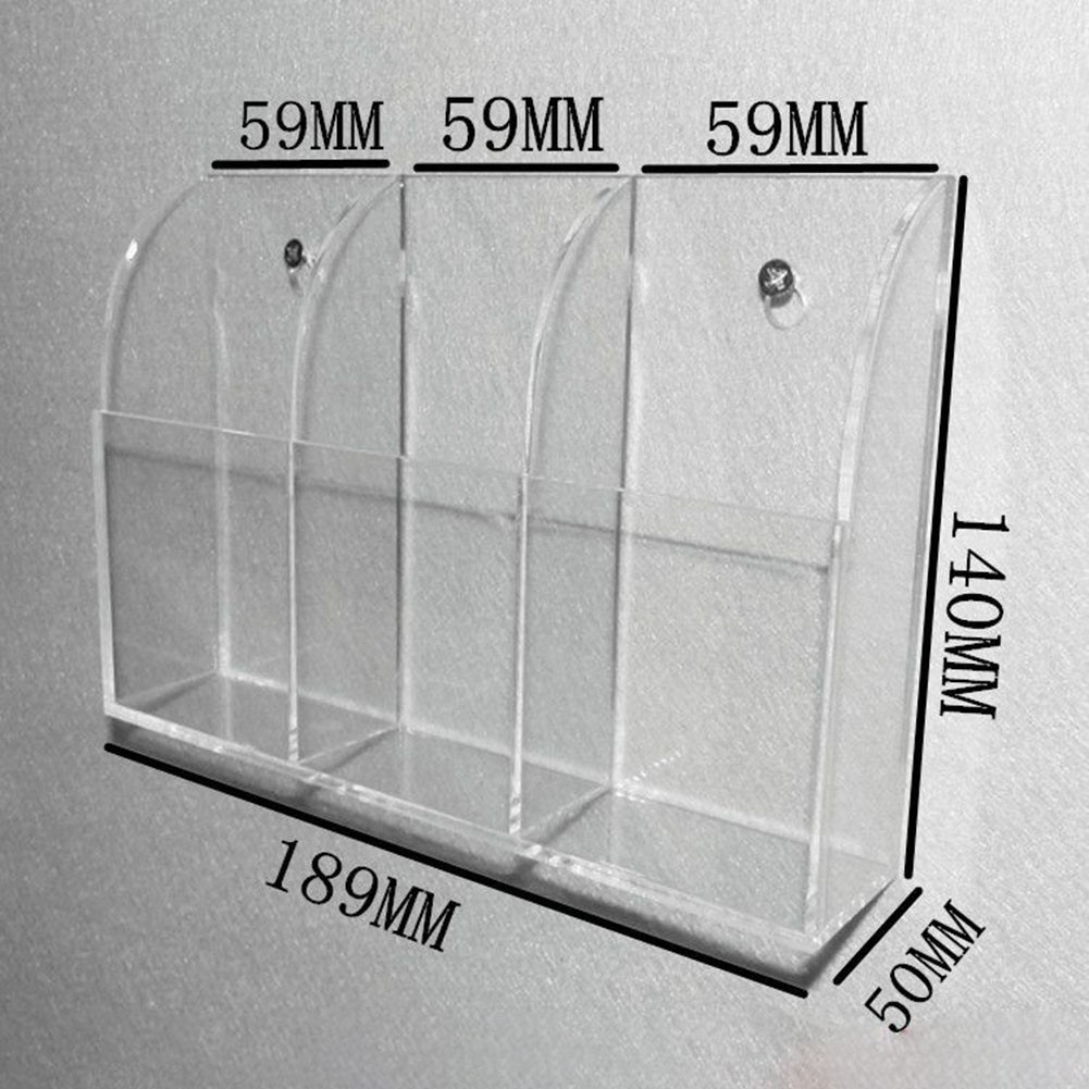 ⭐Leisure⭐TV Air Conditioner Remote Control Holder Case Acrylic Wall ...