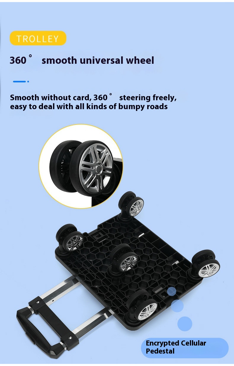 Detachable Wheel Grocery Shopping Trolley 5 Wheel Airplane Wheel ...