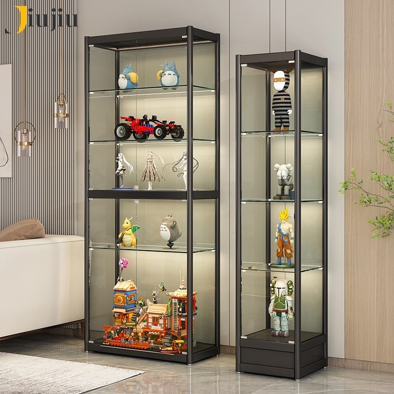 Hand-made display cabinet Lego transparent glass display cabinet helmet ...