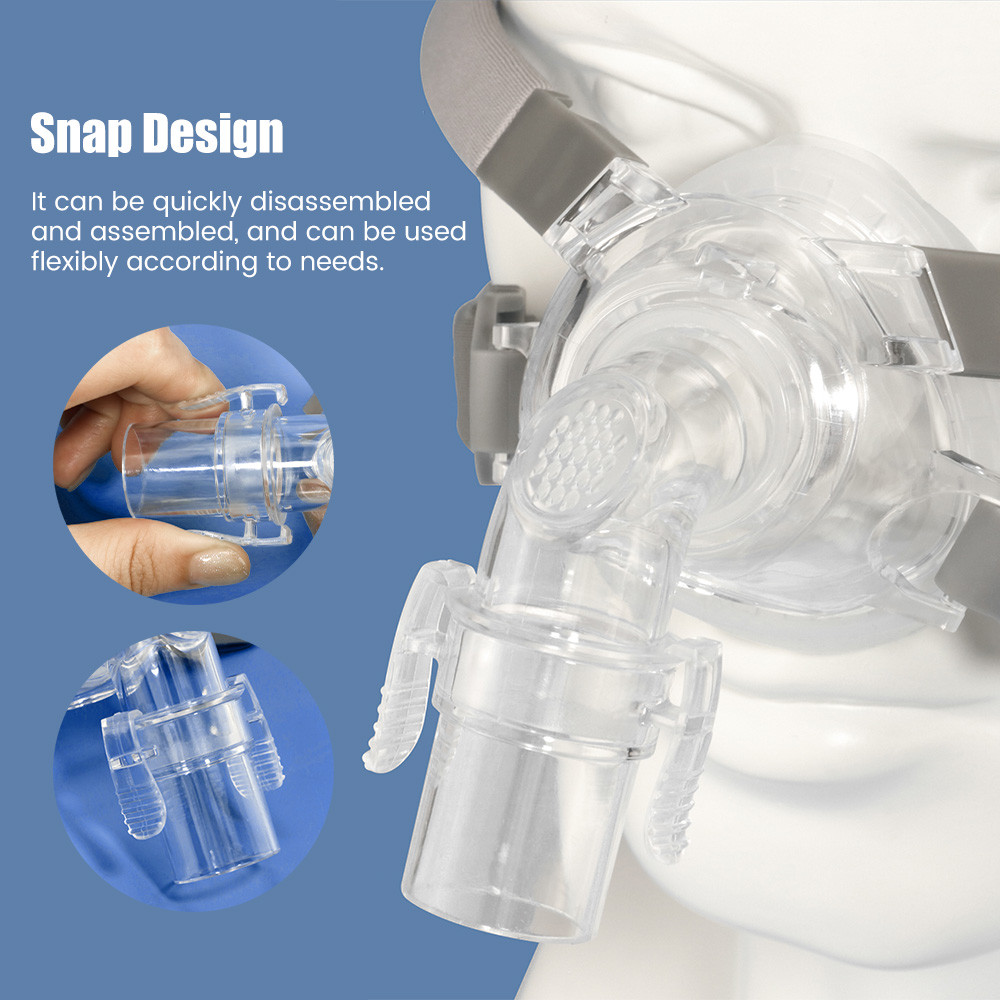 Salorie Nose CPAP Mask Covers Nose with Headgear Comfort Series Nose ...