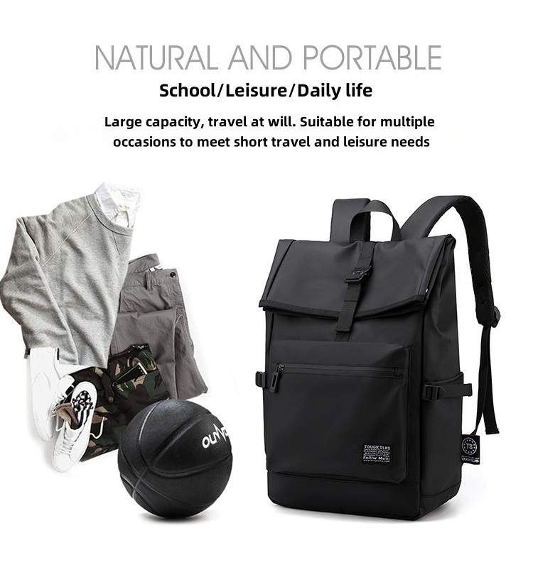 Oxford Cloth Backpack - A Casual Couple's Commuter Bag and Laptop ...