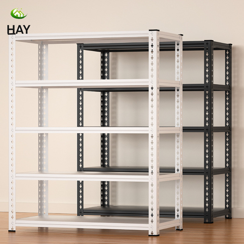 HAY Boltless Heavy Duty 4-6 Tiers Storeroom Metal Rack Shelf Storage ...