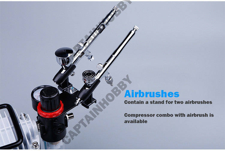 🇸🇬 Pro Airbrushing Compressor Kits Multiple Options with Air Tank ...