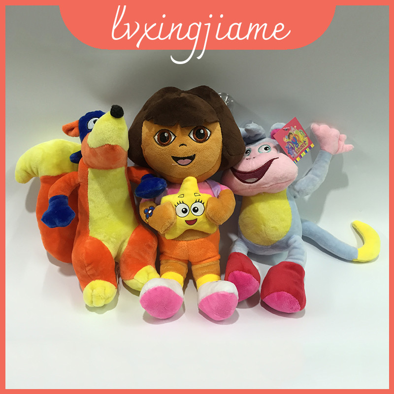 And Soft Cuddly Dora The Explorer Swiper Fox Boots Monkey Backpack ...