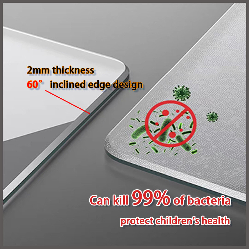 HL Transparent Thick Plastic Table Cover sheet Protector Square Top Pvc ...