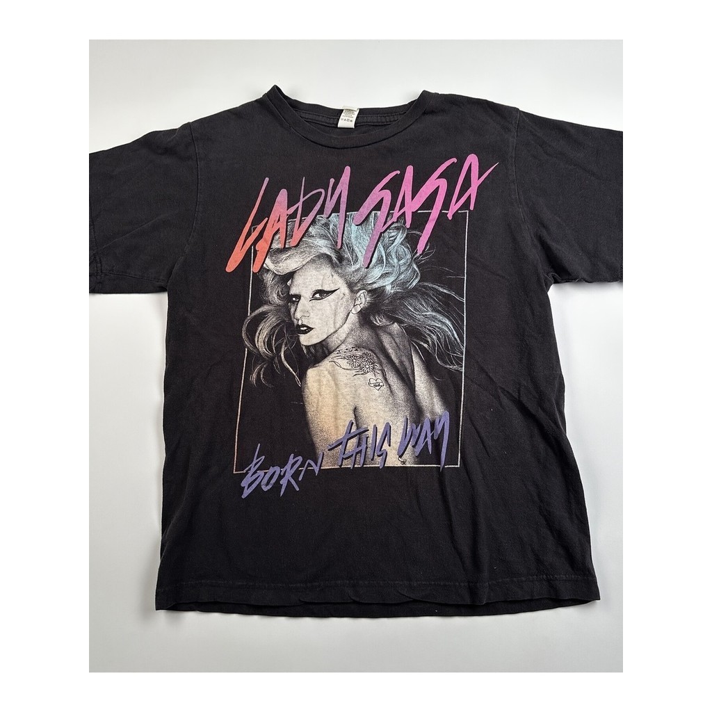 Lady Gaga T 2025 Lady Gaga Singapore Concert Shirt Born This Way Xs ...