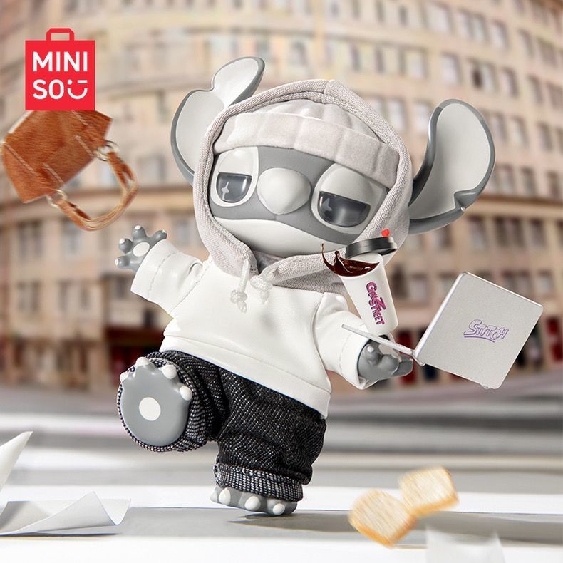 [Genuine]MINISO Disney Stitch GenZ Street Series Plush Dolls Street ...