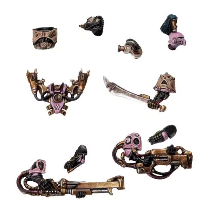 40k Emperor's Son Noise Warrior Modification Warhammer Model White ...