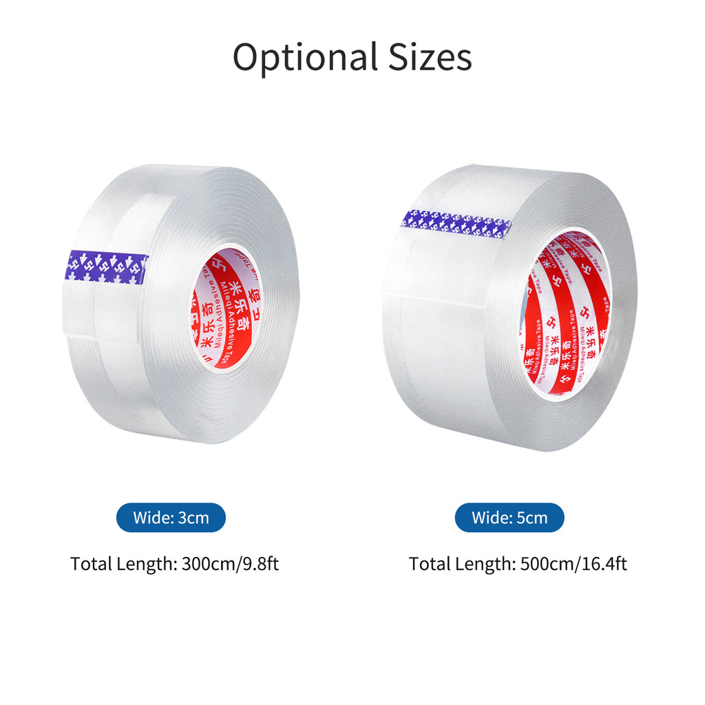 Nano Tape Heavy Duty Double Sided Mounting Adhesive Tape Washable ...