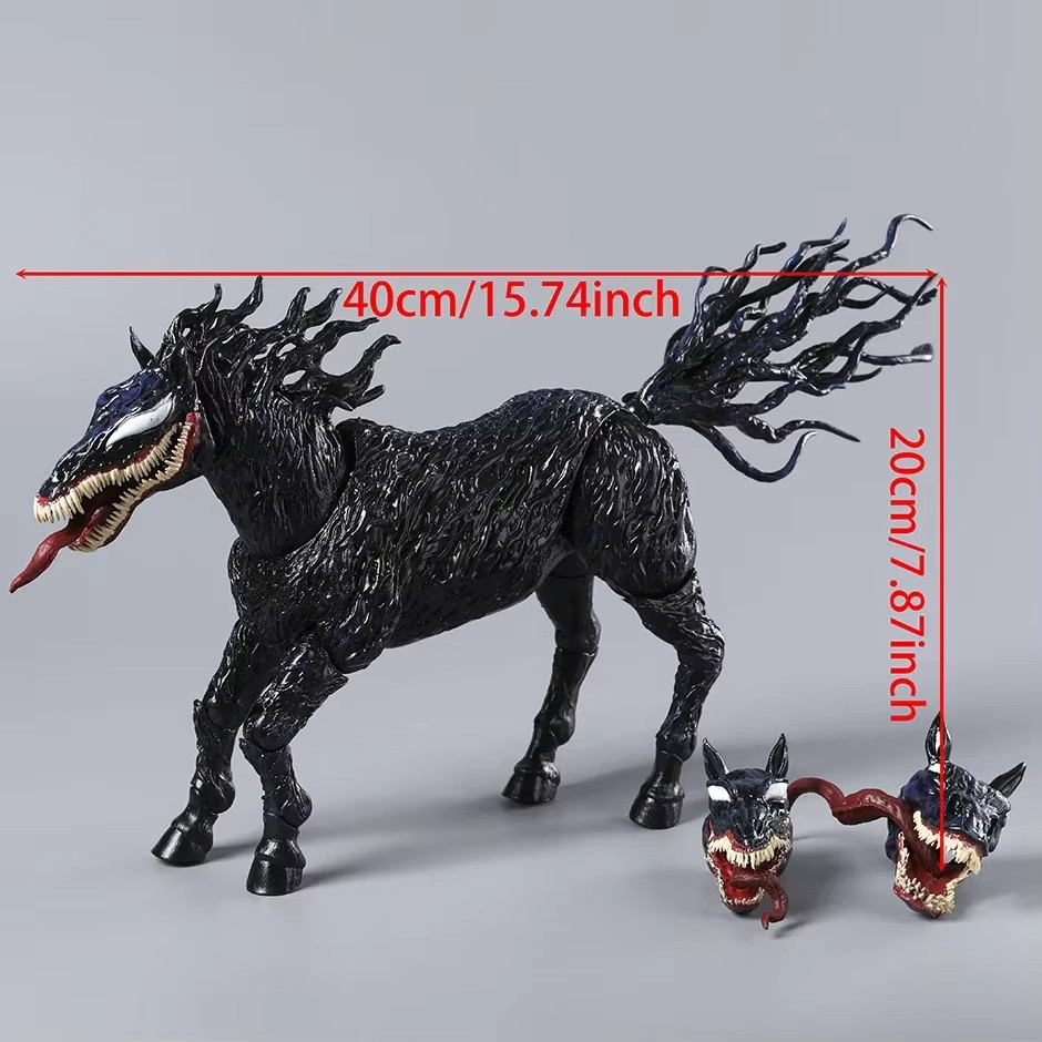 Venom Horse Action Figure Venom Last Dance Character Animated Joint ...