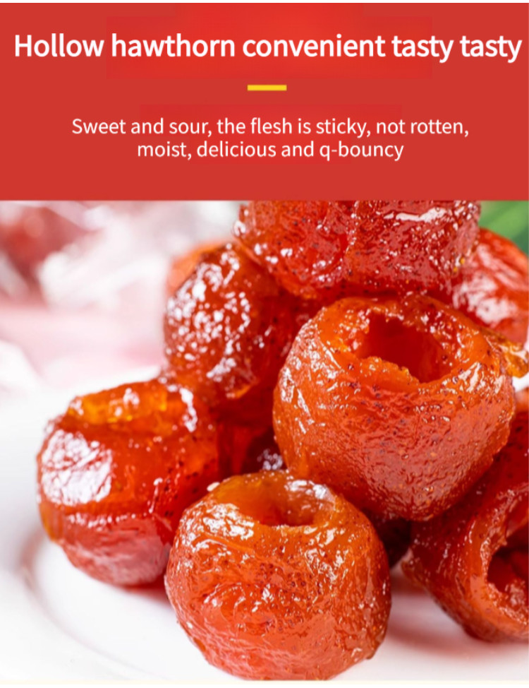 【Fresh Selection】 Delicious Nonnuclear Hollow Hawthorn Dried Fruit ...
