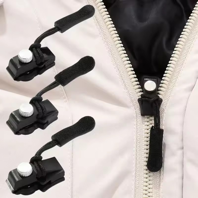 Tool-Free Removable Zipper Puller 3 Sizes, Alloy Replacement Zipper ...