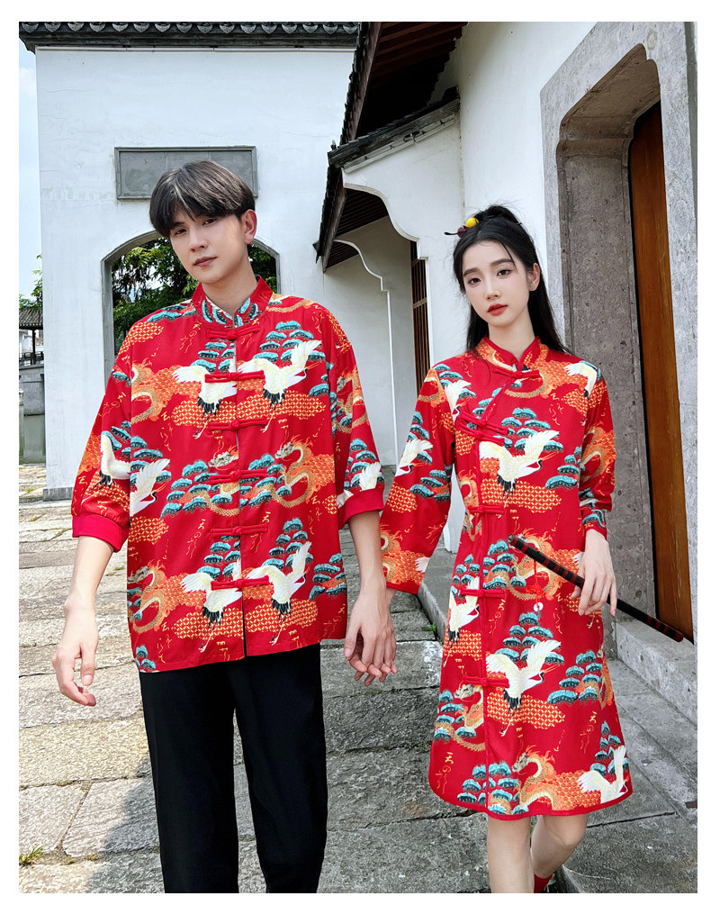 Chinese New Year 2025 cny Style Couple set outfit family matching ...