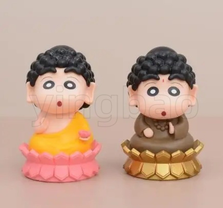 Crayon Shin-Chan Cos Lord Buddha Figure Model Toy Shinnosuke Nohara ...