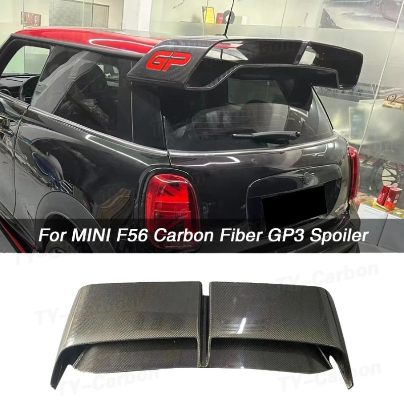 For 2014-2023 MINI F56 JCW GP3 Style Spoiler Real Carbon Fiber COOPER ...