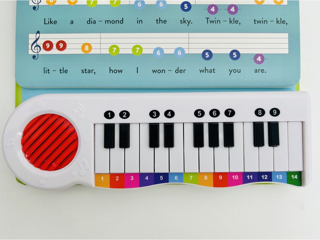 Nursery Rhymes Piano Sound Book For Kids to Play Favourite Songs ...