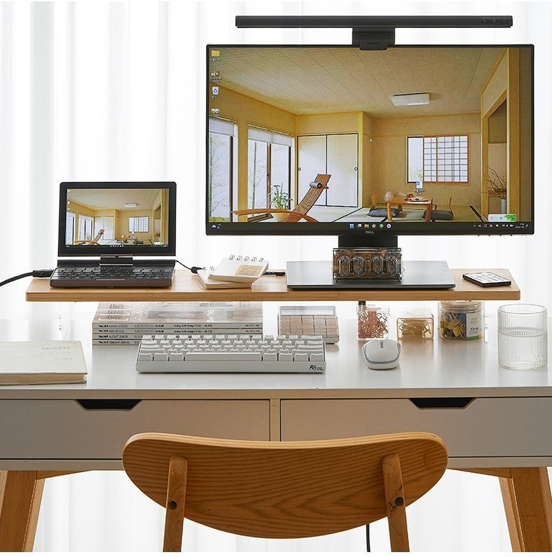 Smart Ergo Floating Desktop Riser | Floating Monitor Riser | Monitor ...