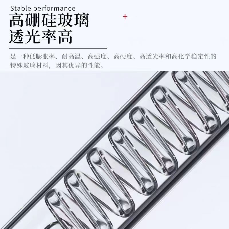 Condenser tube Straight spherical condenser tube Reflux serpentine ...