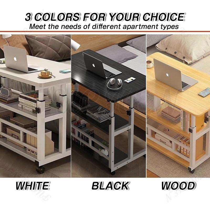 Movable Computer Laptop Table / Bedside Study Table / Bed Table / Sofa ...