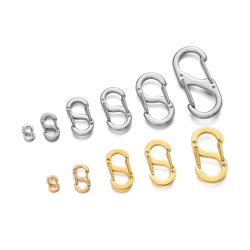 St. kunkka 5Pcs Stainless Steel Figure 8 Buckle New Style High Quality ...