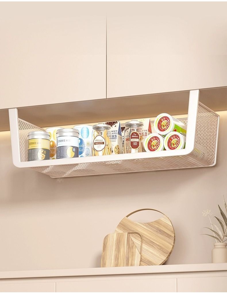 Kitchen Storage Rack Wall Cupboard Cabinet Lower Shelf Storage ...