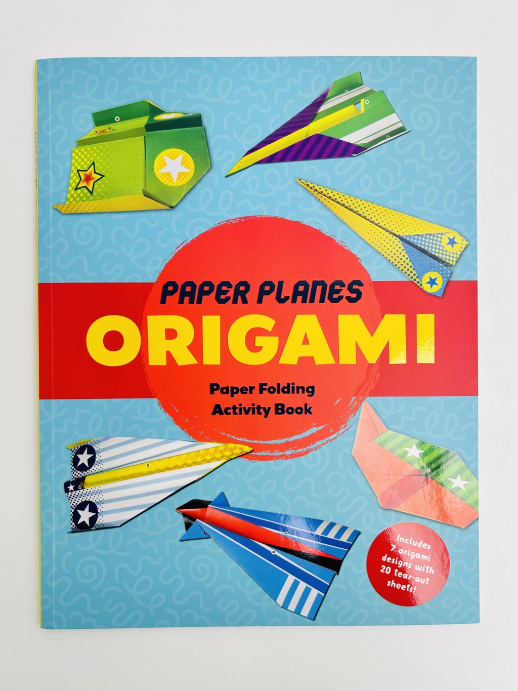 Origami Paper Planes Activity Book For Kids with 7 Designs & 20 Tear ...