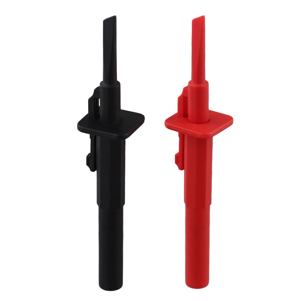 4mm Multimeter Probes Silicone Banana Socket Quick Test Hook Clamp ...
