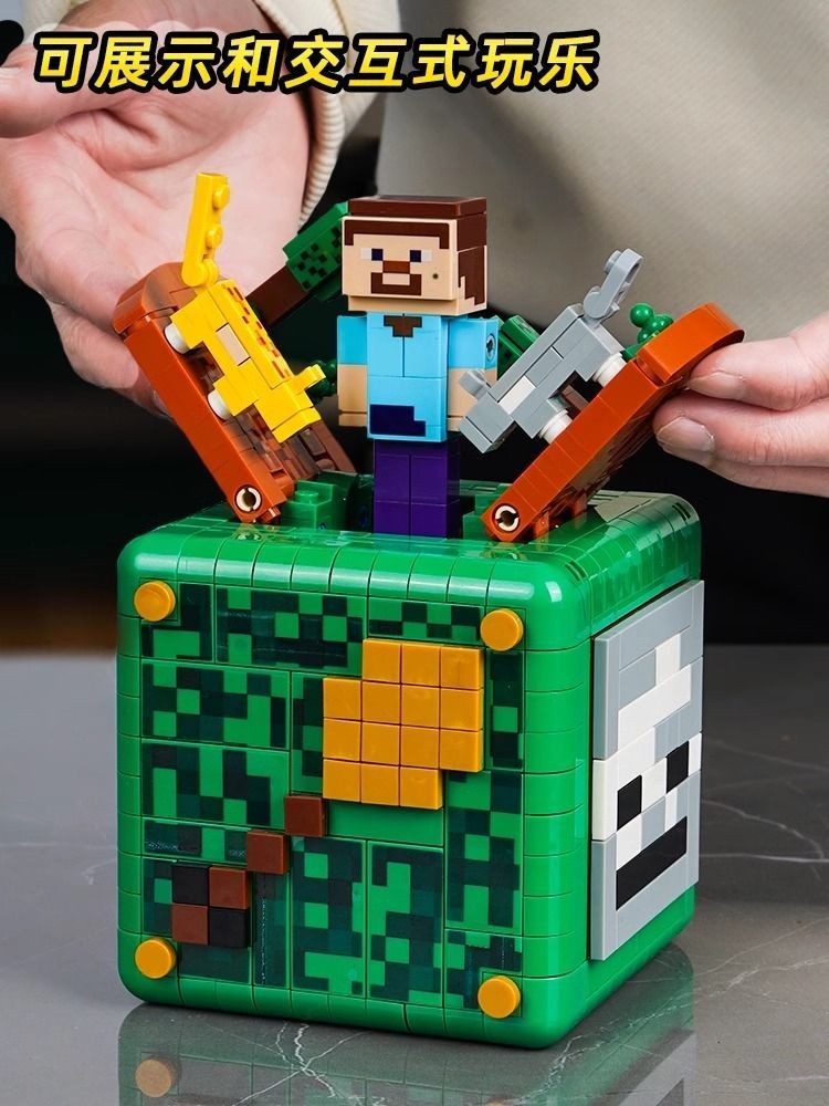 [Multifaceted Patterns]Minecraft Building Blocks Question Mark Box ...