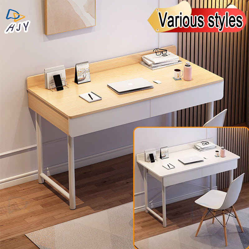 Study Computer Office / Desk With Drawers (PP) | Shopee Singapore